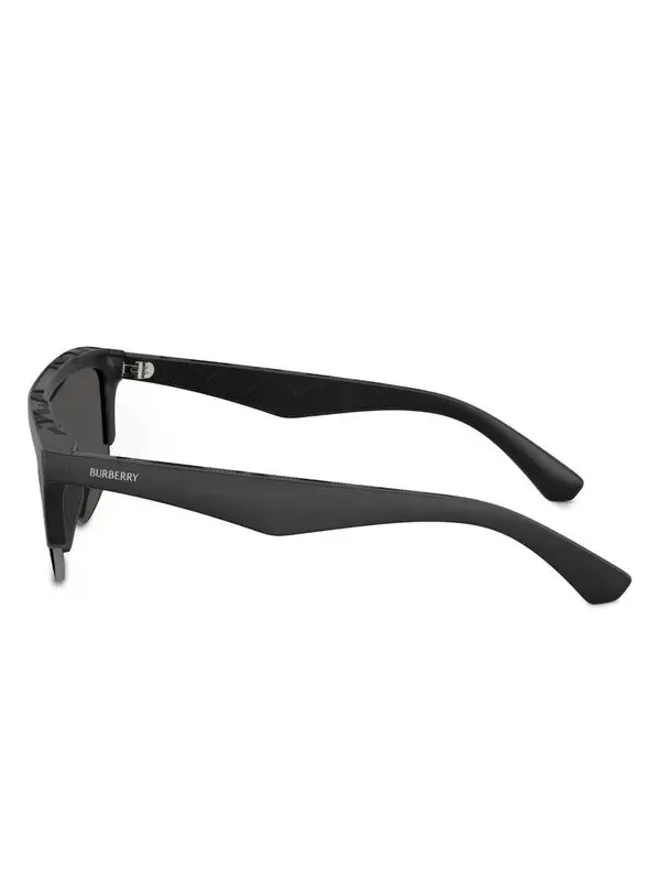 Burberry Shield-frame Sunglasses - Black