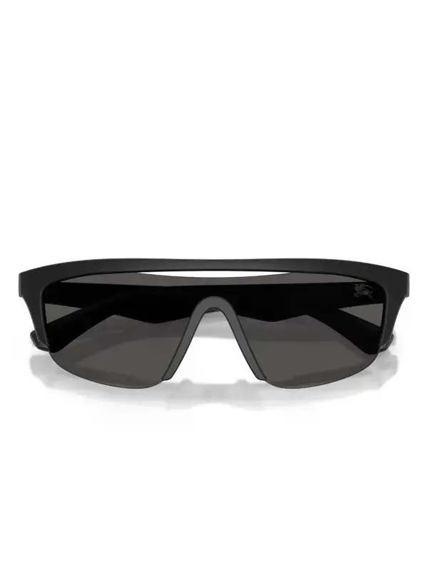 Burberry Shield-frame Sunglasses - Black