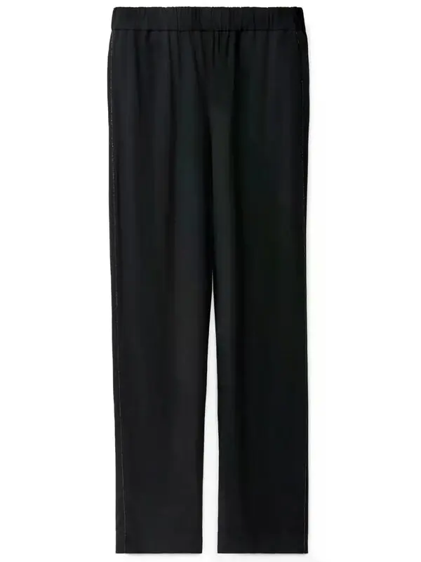 Fabiana Filippi Beaded-trim Trousers