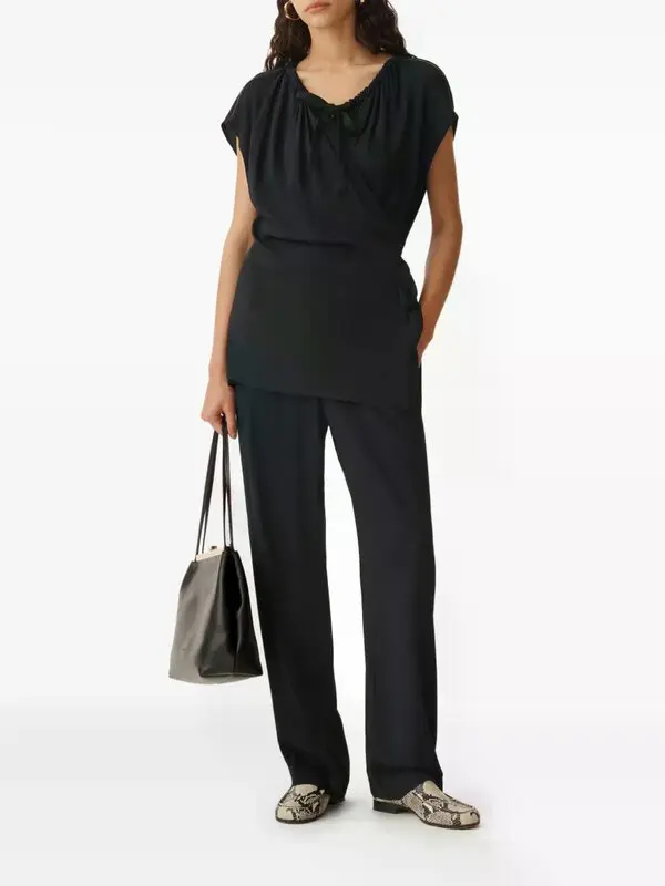 Fabiana Filippi Beaded-trim Trousers