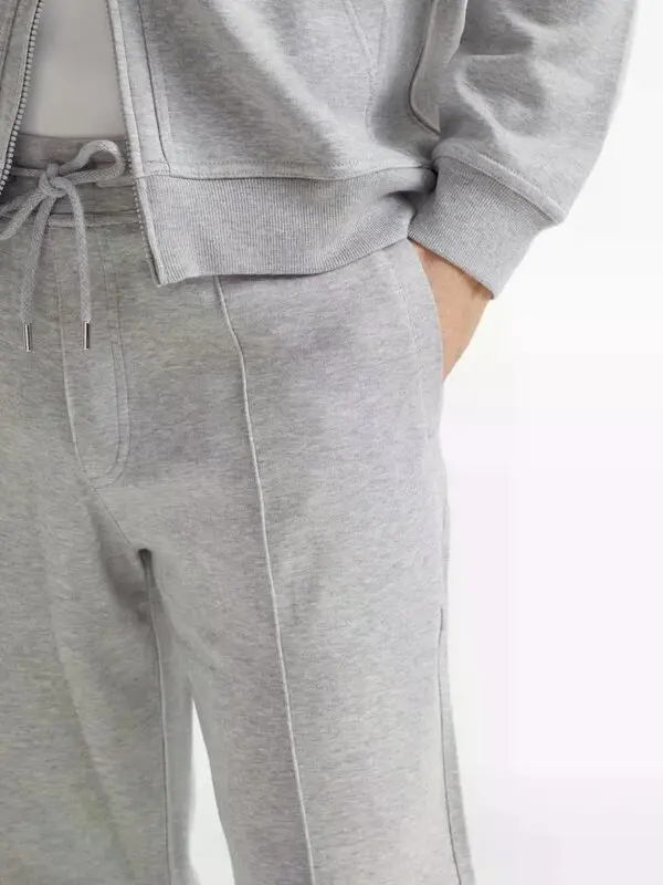 Brunello Cucinelli Ribbed Track Pants - Grey