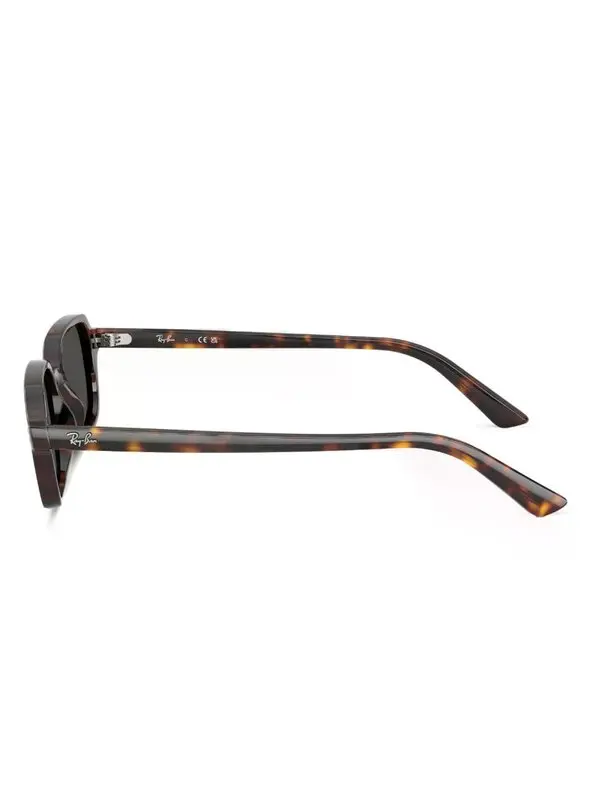 Ray-ban Rectangle Frame Sunglasses - Brown