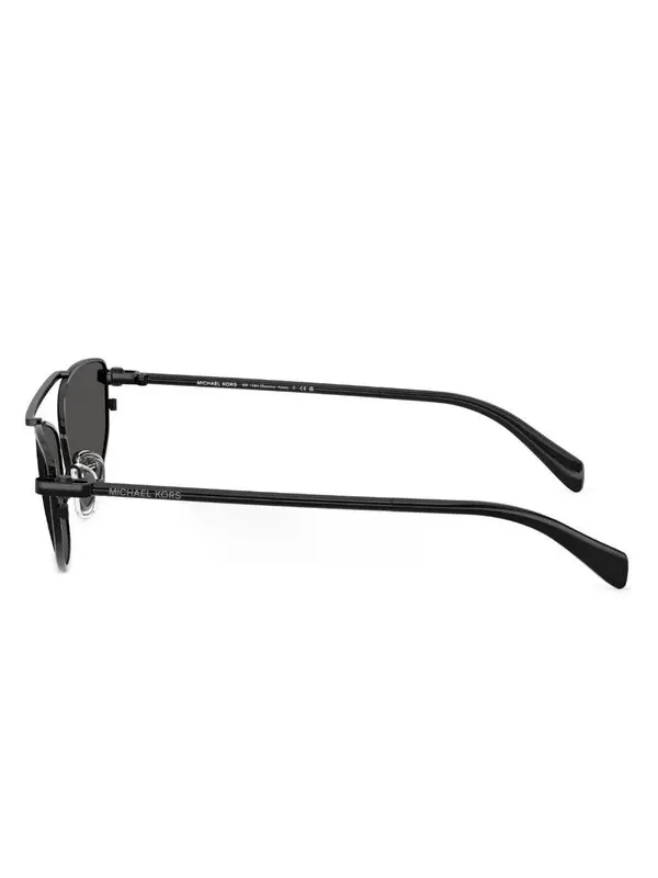 Michael Kors Buenos Aires Geometric-frame Sunglasses - Black