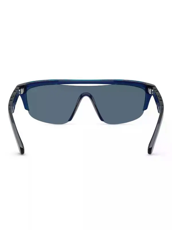 Burberry Shield-frame Sunglasses - Blue