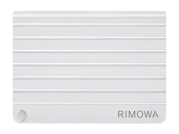 RIMOWA Original Small Goods Aluminium Card Holder - Silver