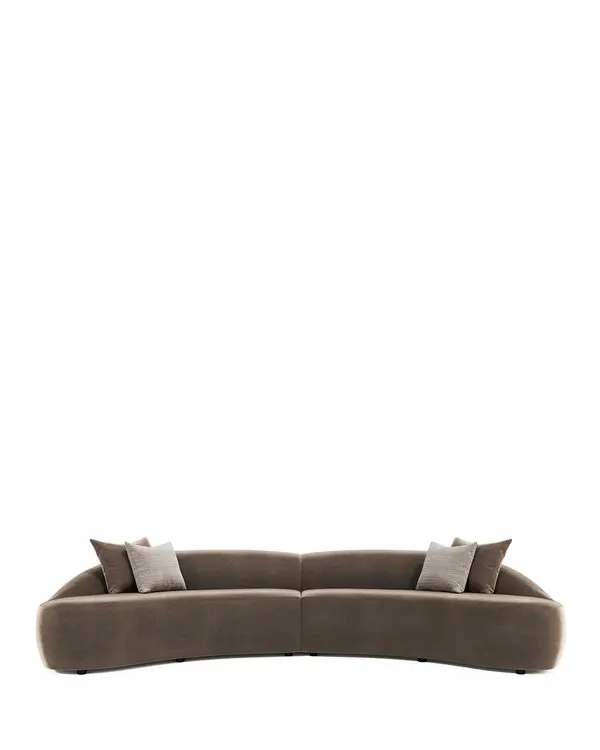 BERNHARDT Belvedere Sectional - Brown/-