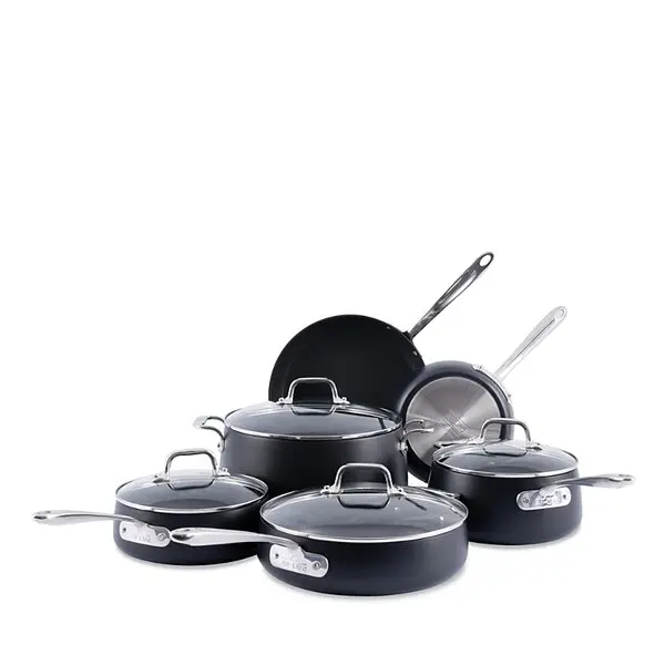 ALL-CLAD Ha1 Expert 10 Piece Cookware Set - Black