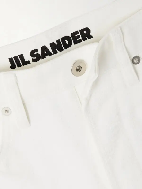 JIL SANDER Cropped Straight-leg Jeans