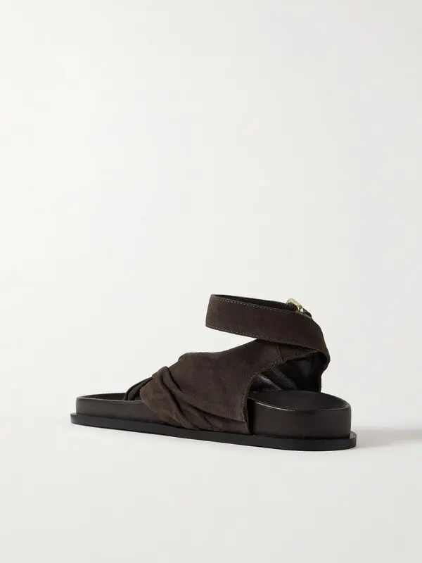 A.emery Mantei Ruched Sandals