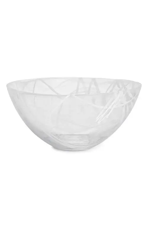 KOSTA BODA Contrast Large Bowl - White