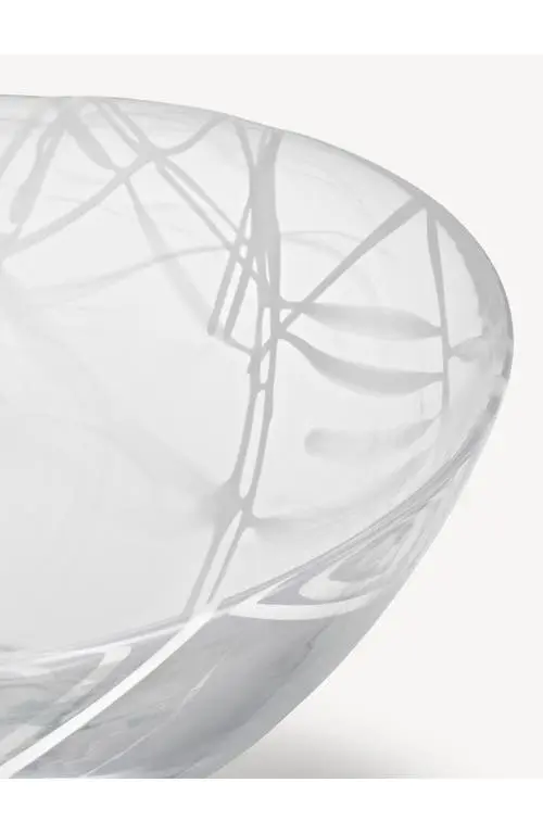 KOSTA BODA Contrast Large Bowl - White
