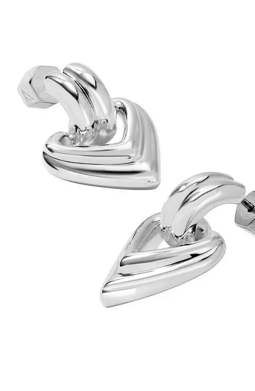 MIRANDA FRYE Heart Stud Earrings