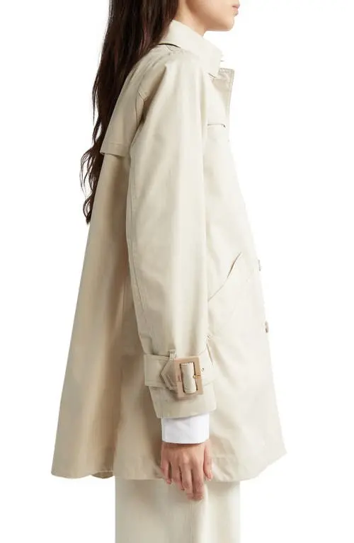 Herno Delon Cotton Short Trench Coat