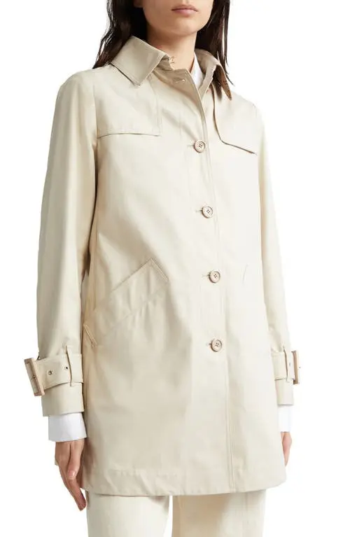 Herno Delon Cotton Short Trench Coat