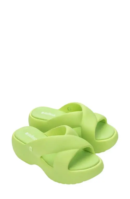 Melissa Free Rise Platform Sandal - Green