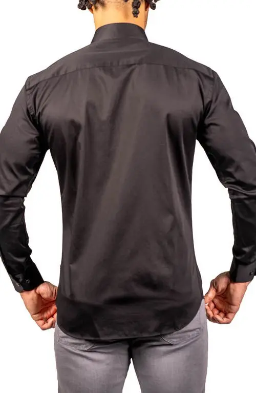 MACEOO Ceremony Prince Cotton Button-up Shirt