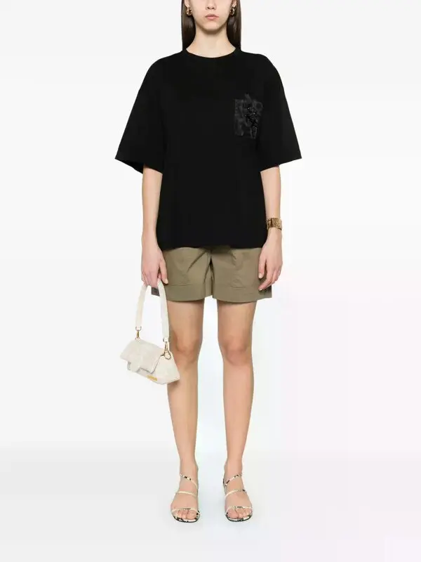 Liu Jo Bead-logo T-shirt