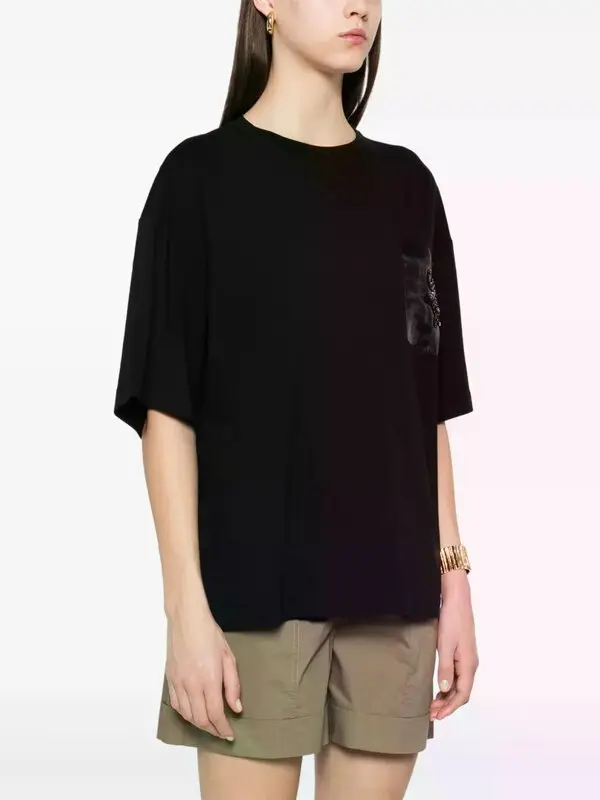 Liu Jo Bead-logo T-shirt