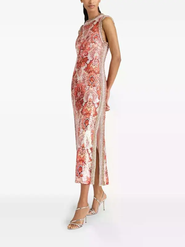 cinq a sept sequin dress Cinq  Sept Sequin Damask Ayden Dress