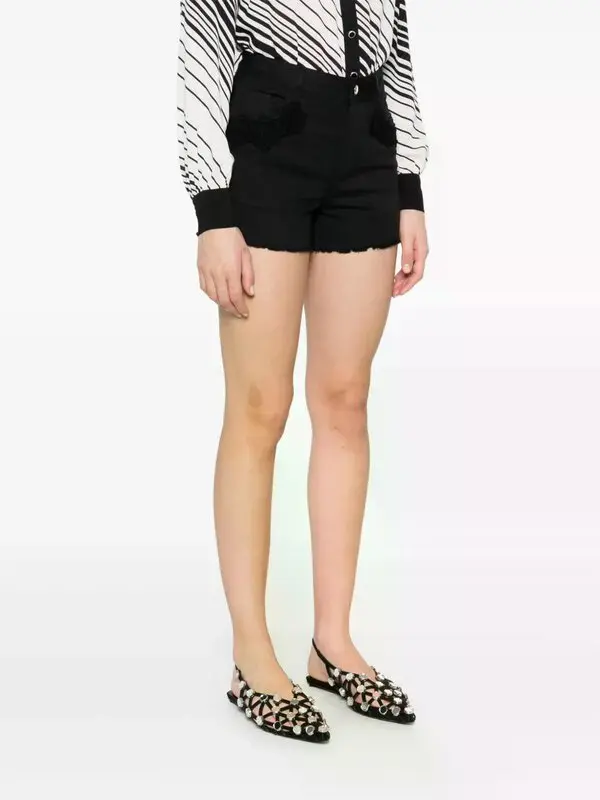 Liu Jo Crochet Floral Shorts