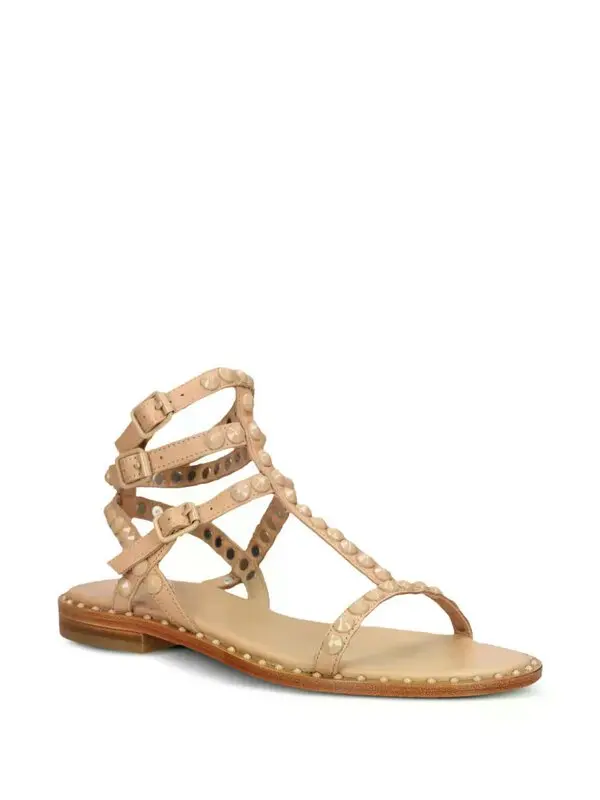Ash Leather Sandals