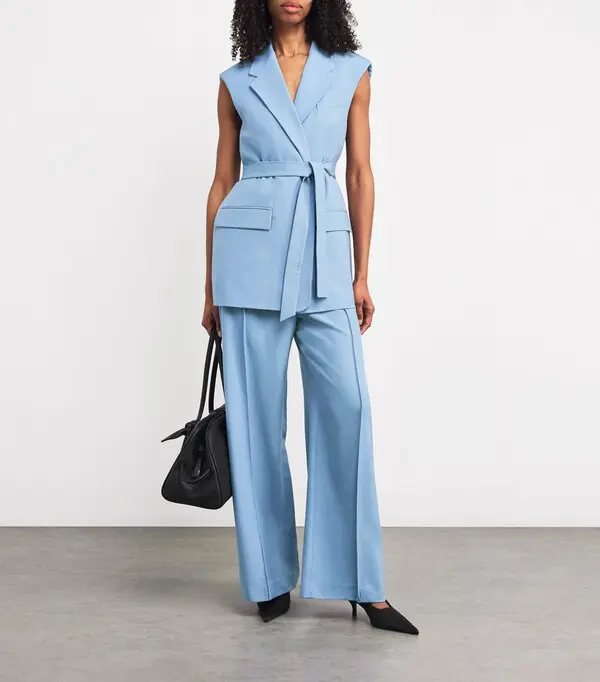 Camilla And Marc Wool Atlantis Blazer Vest