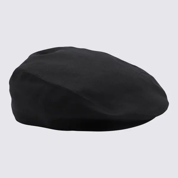 Dolce & Gabbana Gabardine Flat Cap - Black