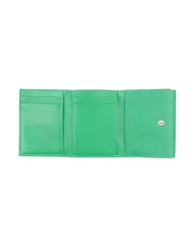 TWINSET Wallet Textile Fibers - Green