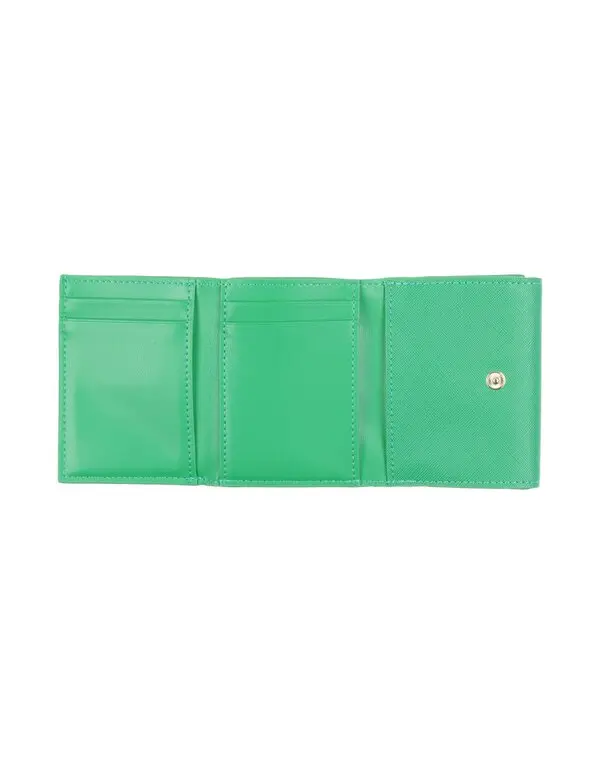 TWINSET Wallet Textile Fibers - Green