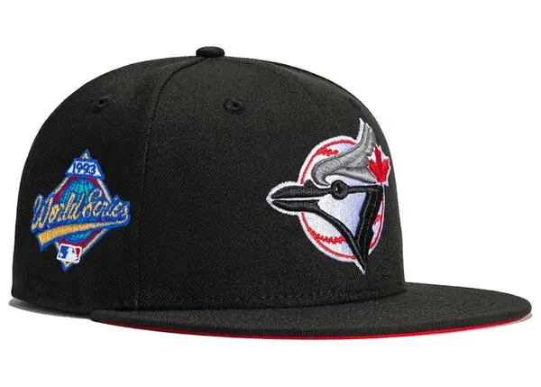 New Era X Hat Club Toronto Blue Jays 1993 World Series 59fifty Fitted Hat - Black