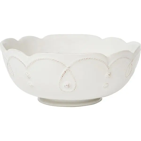 JULISKA Jardin Du Monde Serving Bowl - Whitewash
