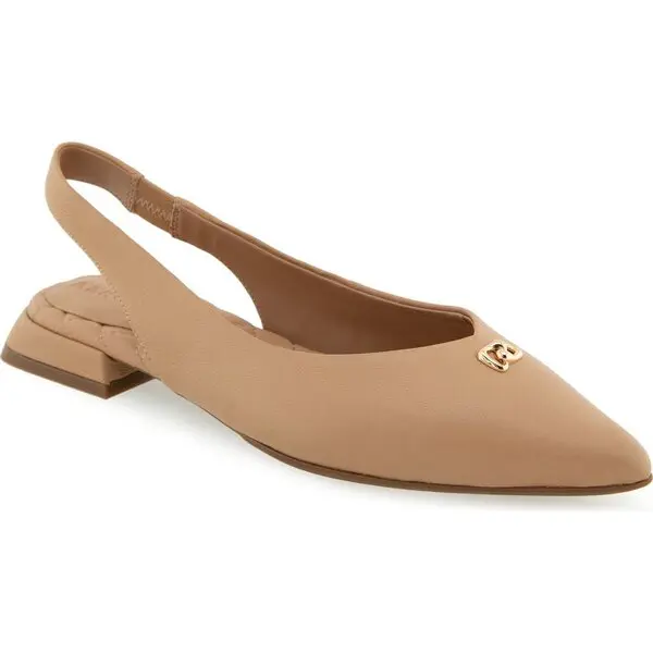 Aerosoles Nayana Slingback Flats - B04 Beig B Leather