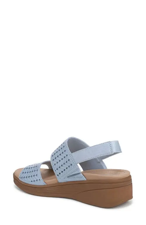 LIFESTRIDE Bzees Festive Slingback Platform Wedge Sandal