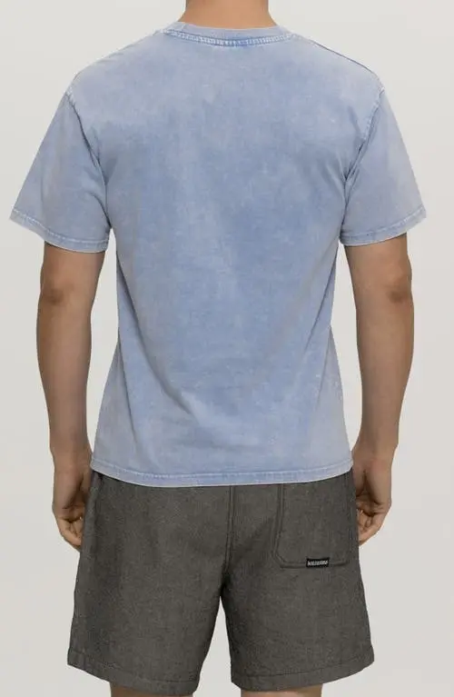 MAUI & SONS Mineral Wash Logo Graphic T-shirt