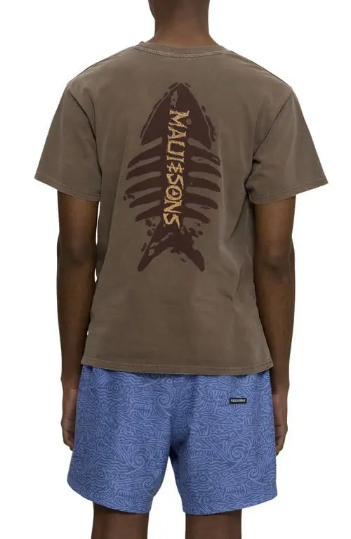 MAUI & SONS Sultan Sea Pigment Dye Graphic T-shirt