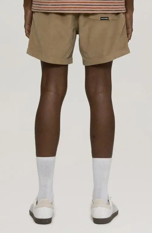 MAUI & SONS Camp 84 Corduroy Walking Shorts - Tan