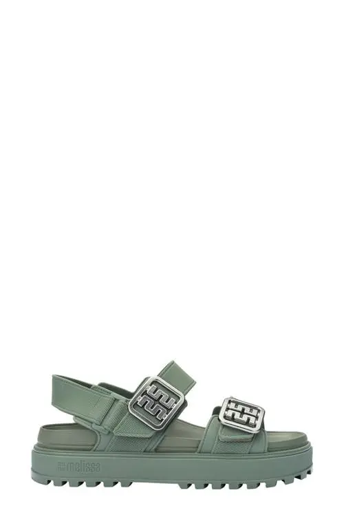 Melissa Towny Platform Sandals - Green