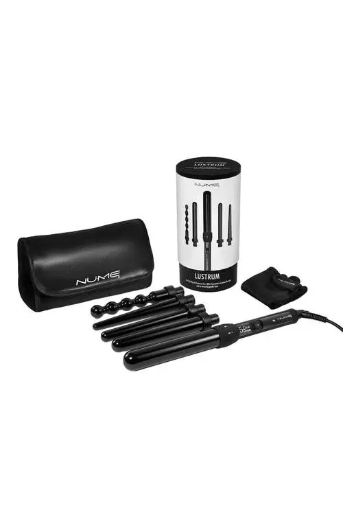 NUME Lustrum 5-in-1 Curling Wand Set | Interchangeable Barrel Styling Kit