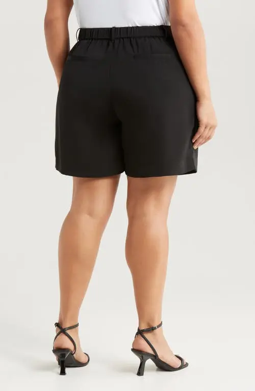 Lyssé Dia Pleated Shorts - Black