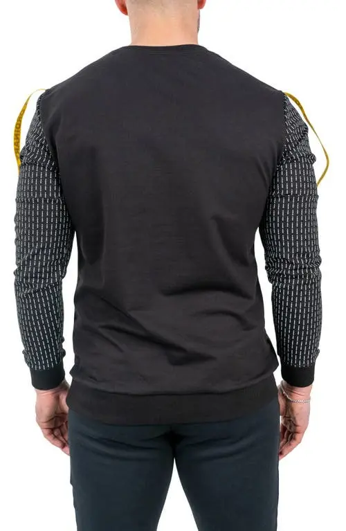 MACEOO Off Crewneck Long Sleeve T-shirt