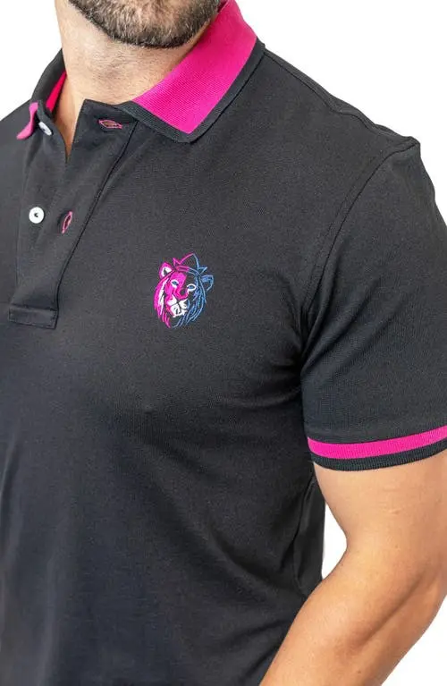 MACEOO Tipped Delhi Embroidered Polo