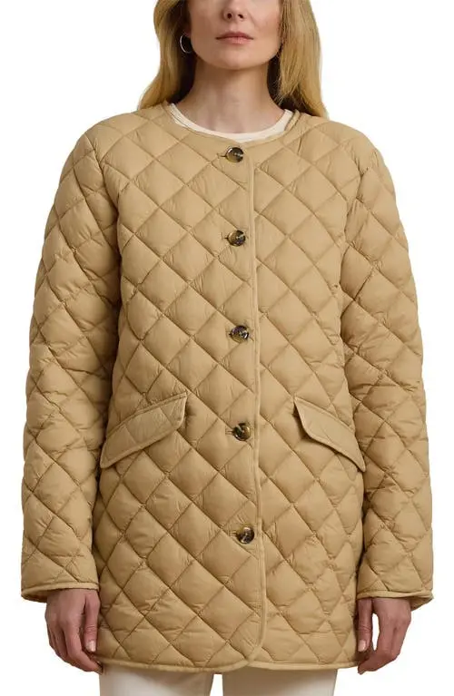 Ralph Lauren Quilted Puffer Jacket - Sand Dune