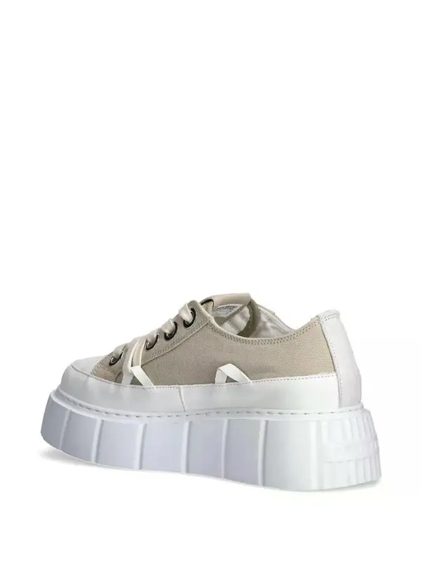Inuikii Matilda Canvas Low Sneakers - Brown