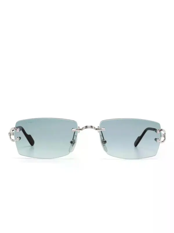 CARTIER Signature C De Sunglasses - Silver