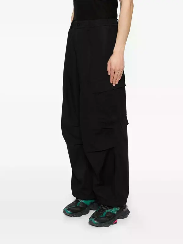 FIVE CM Cargo Tapered Trousers - Black