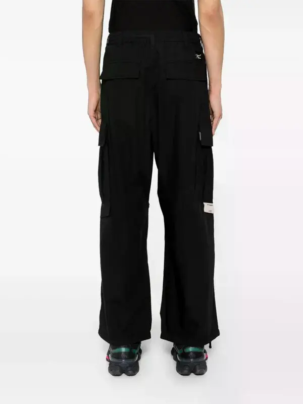 FIVE CM Cargo Tapered Trousers - Black
