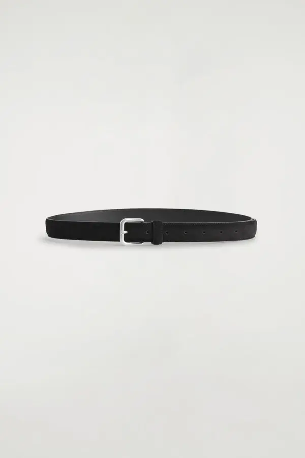 Cos Suede Belt - Black