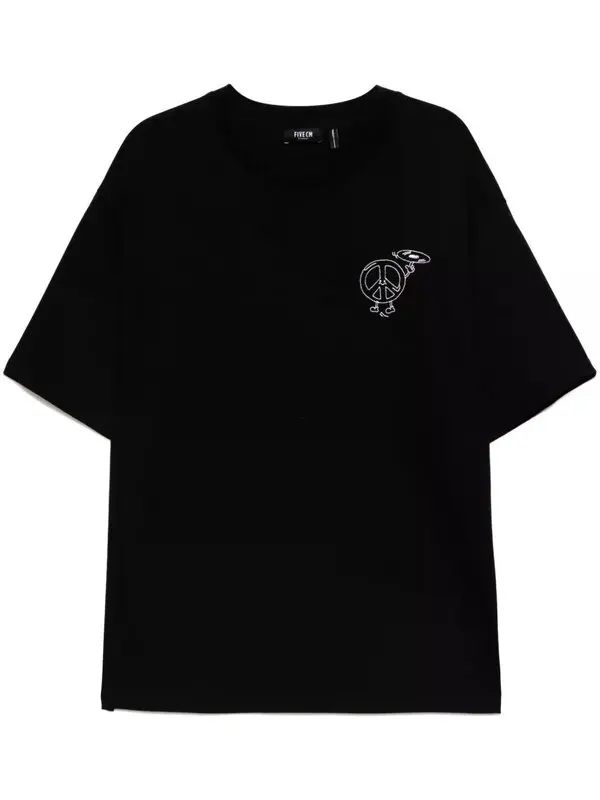 FIVE CM Embroidered T-shirt