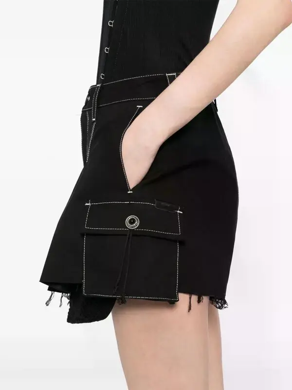 MUSIUM DIV. Pleated Skort - Black