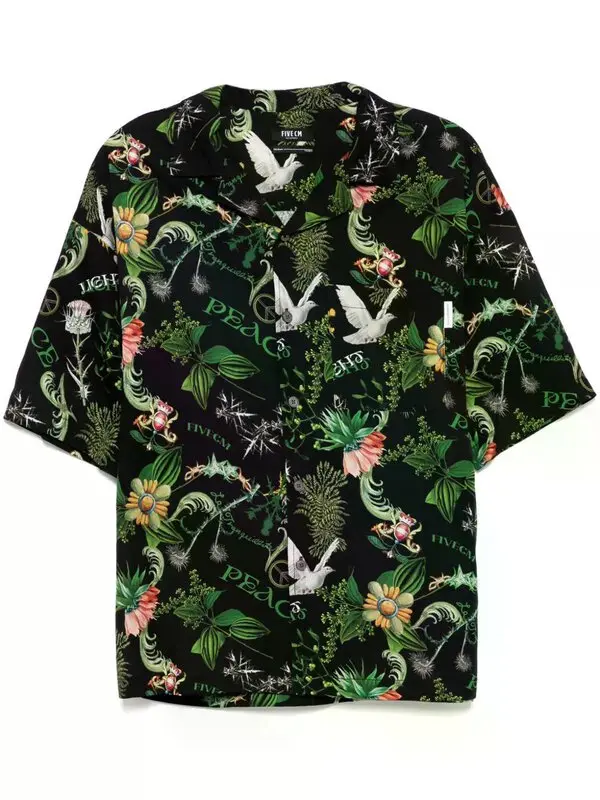 FIVE CM Graphic-print Shirt